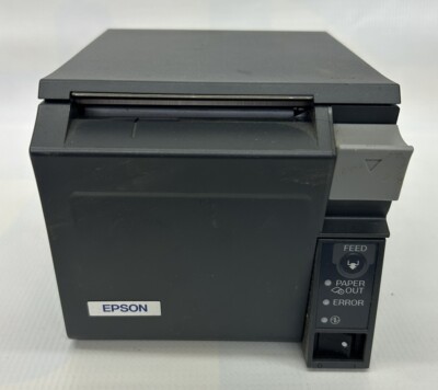 Epson Thermal Receipt Paper Printer TM-T70 Parallel Port UNTESTED M225A ...