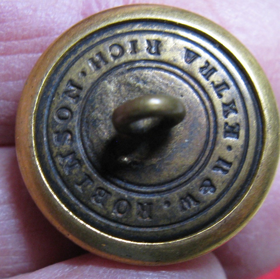 Mexican War Era Naval Officer Button, Robinson | eBay
