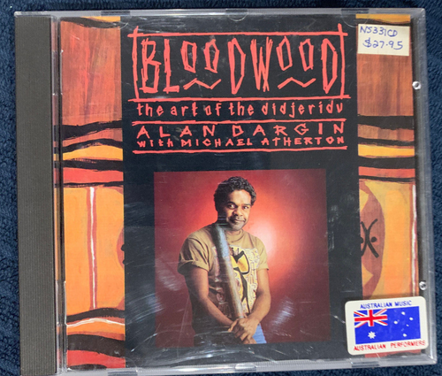 BLOODWOOD The Art Of The Didjeridu CD Alan Dargin With Michael Atherton ...