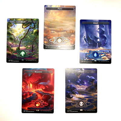 Unfinity Full Art Borderless Land Lot x5 Magic the Gathering | eBay