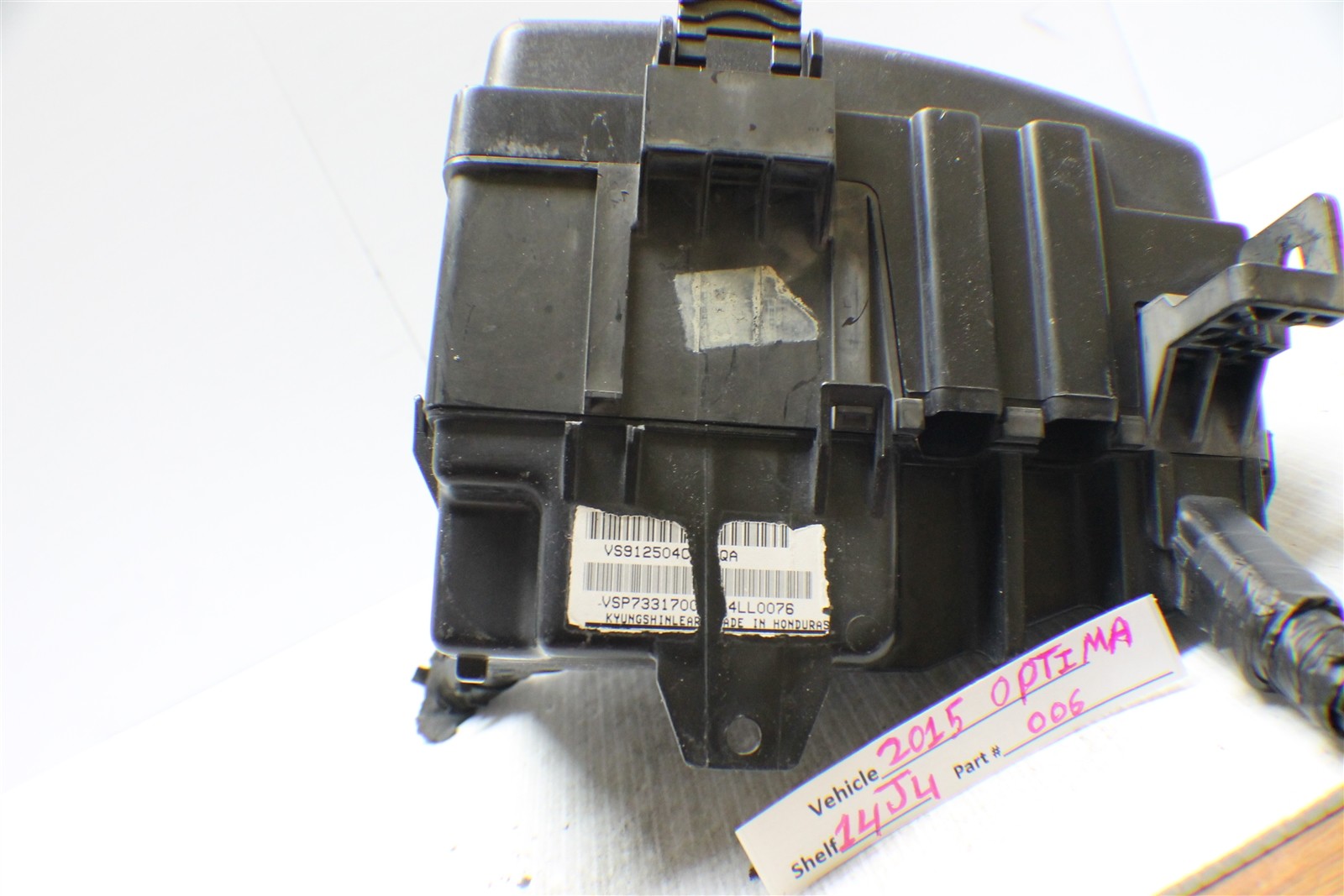 2014-2015 Kia Optima Fuse Box Relay Unit 912504C860 Module 06 14J4 | eBay