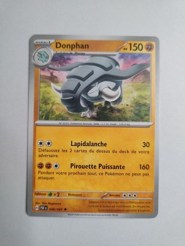 Carte Pokémon - Donphan 049/091 - Destinées De Paldea EV04.5 | eBay