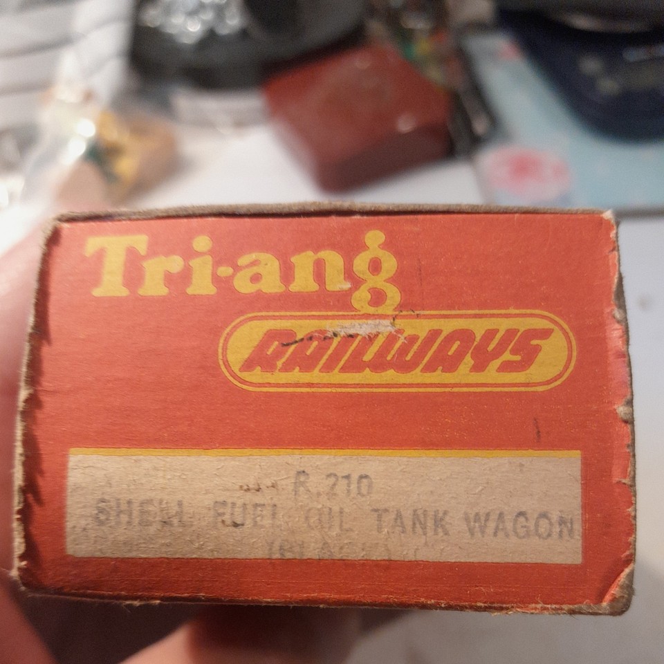 Tri-ang Tank Wagon Shell BP Black Model Railway Vintage Boxed | eBay UK