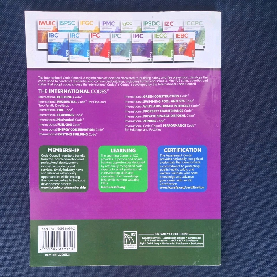 International Mechanical Code 2021 Paperback by International Code ...