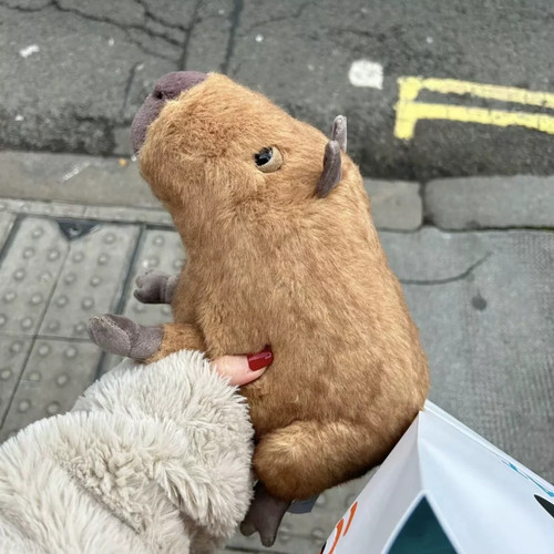 Jelly CLYDE CAPYBARA Soft Plush Toy Stuffed Rodent RARE Hard to Find ...