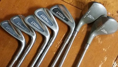 Prima Golf Club Set of 7 P Wedge 4,5,6,7 Iron 3,5 Wood Made In The U.S ...