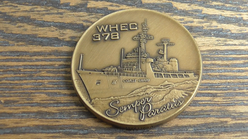 USCG USCGC WHEC-378 Semper Paratus Coast Guard Challenge Coin #809S | eBay