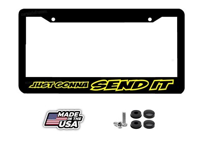 JUST GONNA SEND IT - 4x4 offroad mud offroad crawler jdm License Plate ...