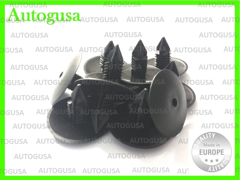 5X RENAULT WHEEL ARCH CLIPS BUMPER CLAMPS TRIM RETAINER SPLASH GUARD ...