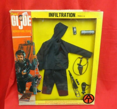 1964 VINTAGE GI JOE JOEZETA : # 7372 1973 ADVENTURE TEAM INFILTRATION ...