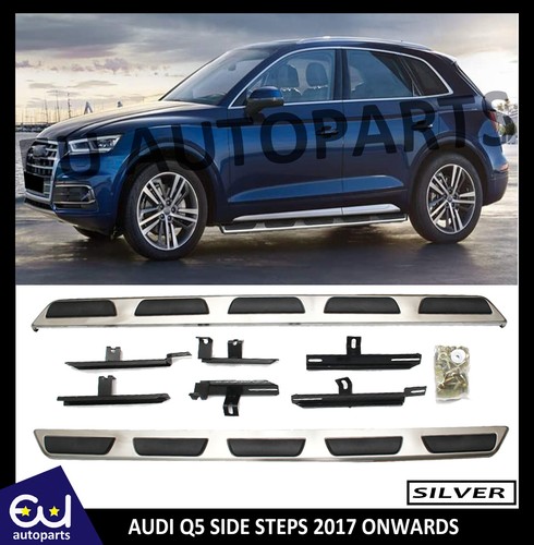 FOR AUDI Q5 SIDE STEPS RUNNING BOARDS STYLE 2017 ONWARDS FY NEW ...