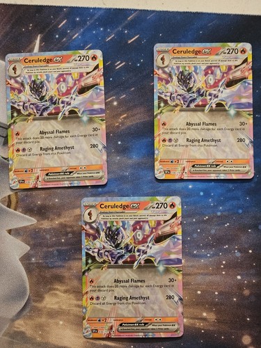 Ceruledge ex 36/191 - Surging Sparks - Pokémon TCG 3x | eBay