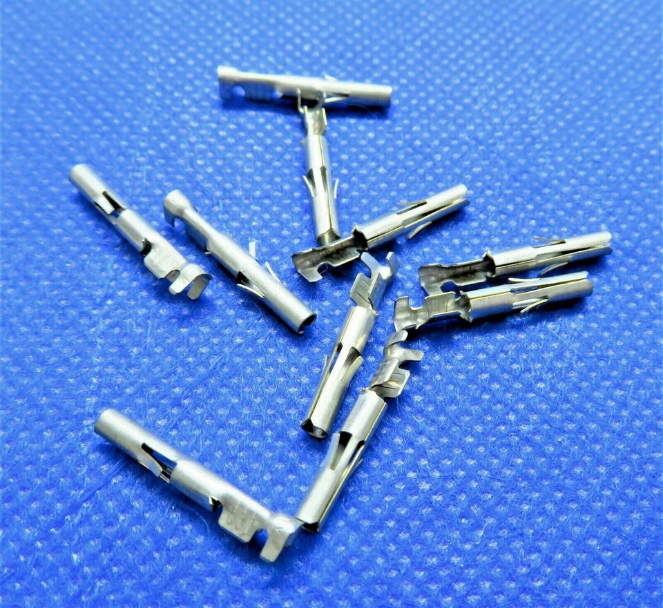 AMP 350689-1 AMP PIN & SOCKET CONNECTOR FEMALE CRIMP 24-18 AWG 10-PC ...