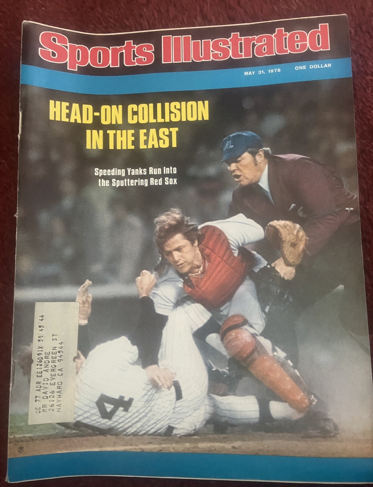 Sports Illustrated: BASEBALL / BOSTON RED SOX VS NY YANKEES - CARLTON ...