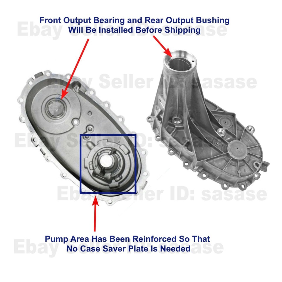 NP261XHD Rebuild Kit Transfer Case Rear Half Chain Snap Rings Filter ...