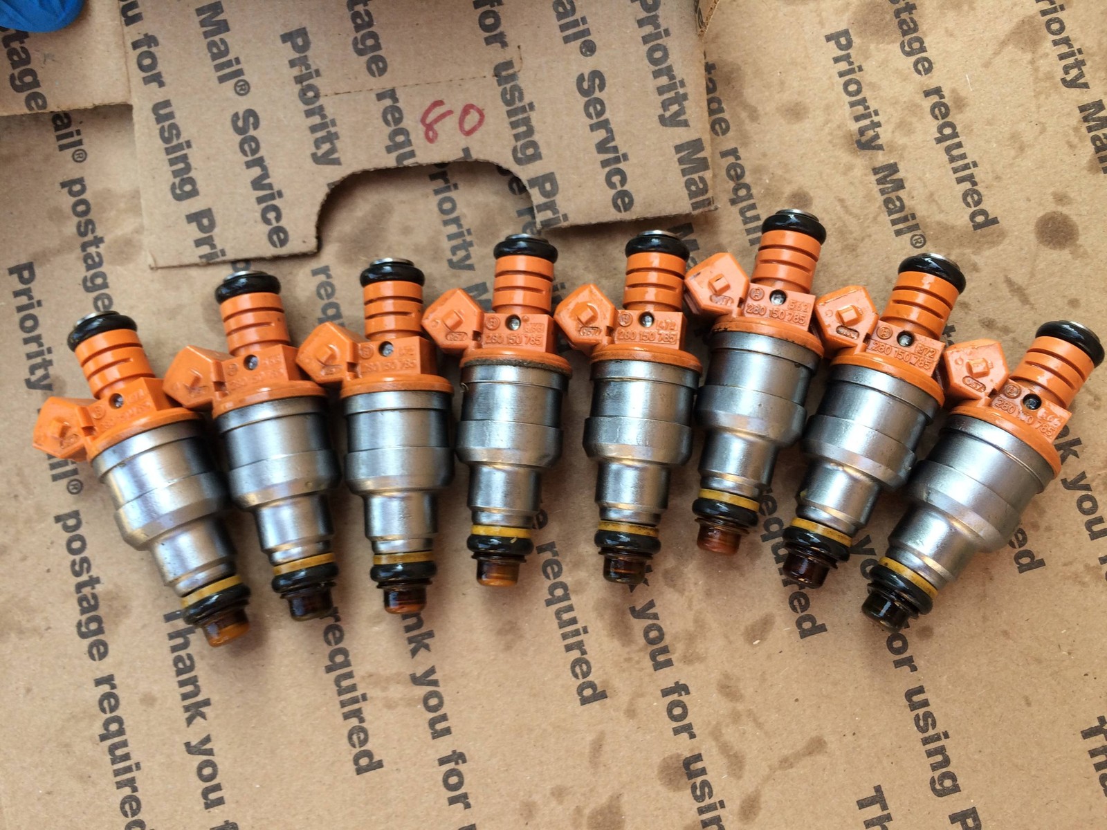 30LB GENUINE BOSCH UPGRADE CHEVY,FORD,DODGE SET OF 8 FUEL INJECTORS | eBay