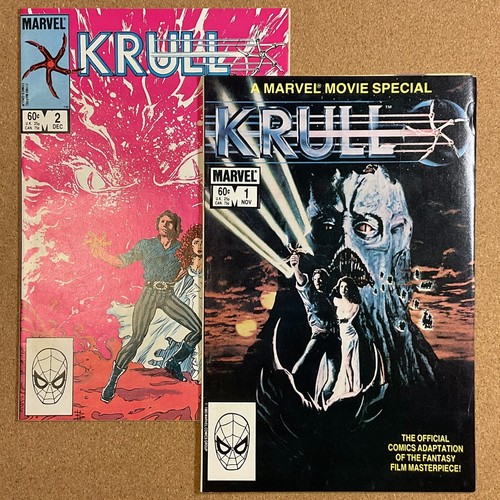 KRULL #1 & 2 Set / Lot Of 2 Comic Books Vintage Marvel 1983 | eBay