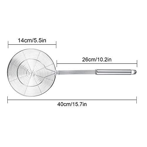 Spider Strainer Skimmer Stainless Steel Asian Strainer Ladle Frying ...