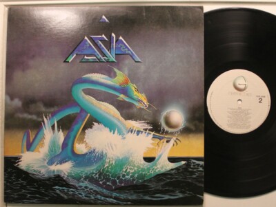 Asia Lp Self-Titled (1982) On Geffen - Vg+ / Vg+ To Vg++ | eBay