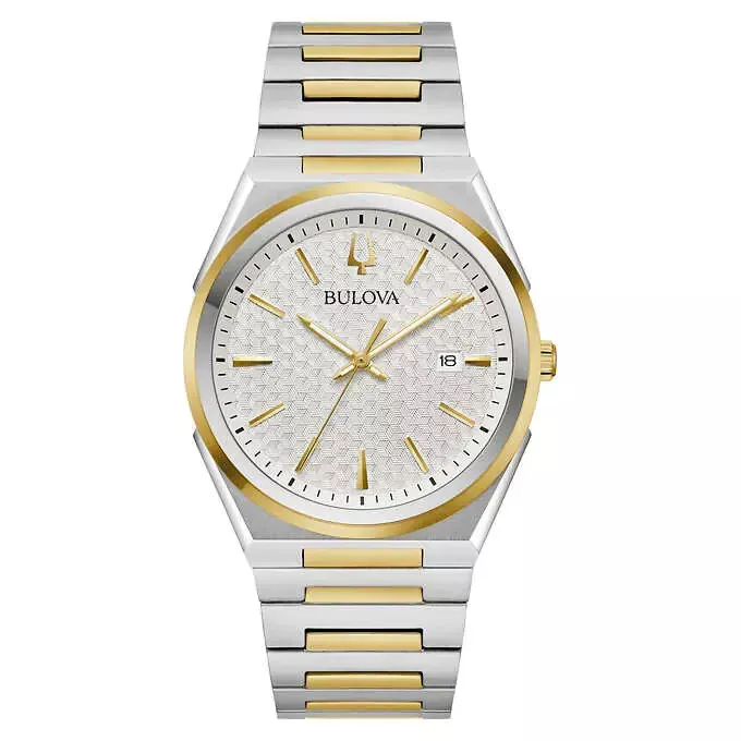 Bulova Men's Classic Two-Tone Stainless Steel Quartz Watch Bulova Men's Classic Two-Tone Stainless Steel Quartz Watch