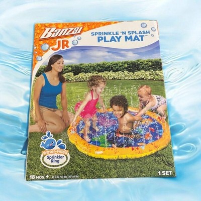 Banzai Jr Sprinkle ‘N Splash Play Mat | eBay