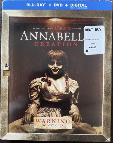 Annabelle: Creation Blu-Ray + DVD + Digital HD + Sleeve – Horror Classic! 883929449859| eBay