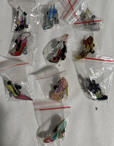 Disney PRINCESS SHOE Pins lot of 10 | eBay