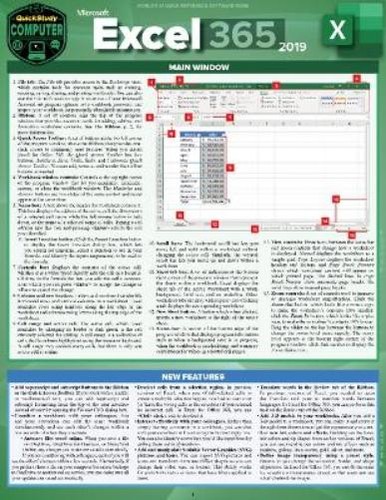 Curtis Frye Microsoft Excel 365 - 2019 (Poster) 9781423242598 | eBay