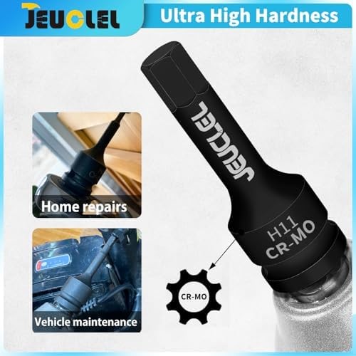 11mm Hex Impact Bit Socket H8 1/2" Adapter | eBay