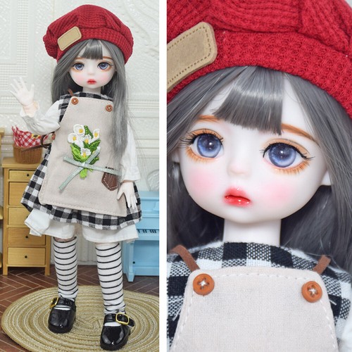 1/6 Ball Jointed BJD Doll with Fashion Pretty Clothes Outfits Childrens ...