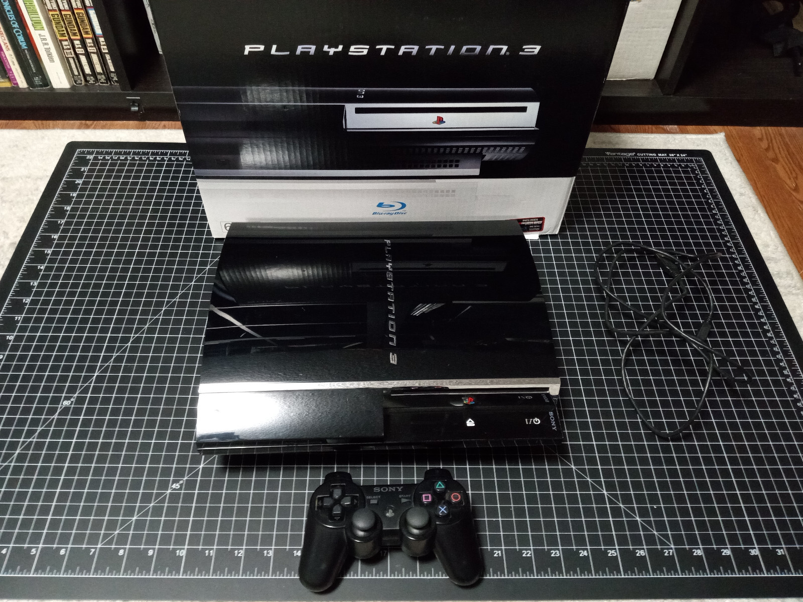 Sony PlayStation 3 CECHA01 60GB Backwards Compatible Console w ...