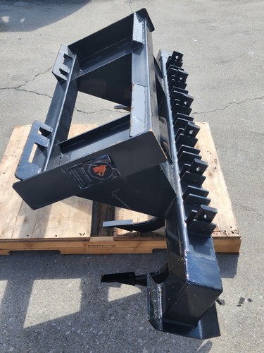 72" Wolverine Ripper Comb Scarifier Hydraulic Skid Steer Attachment 6 ...