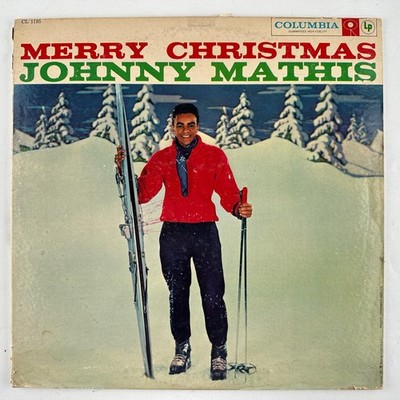 Johnny Mathis Merry Christmas LP Mono CL 1195 6-Eye VG+/VG+ | eBay