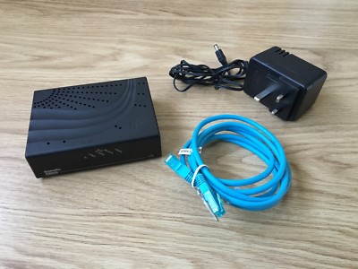 Scientific atlanta cisco CABLE MODEM ethernet usb uk power plug adapter ...