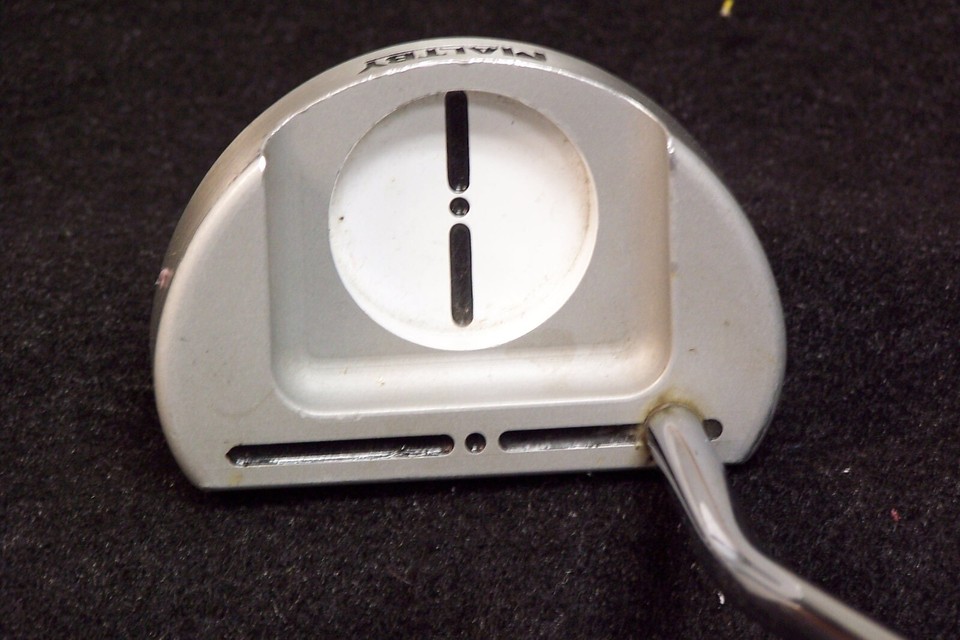 MALTBY "Inertia OB-1" milled-face (35") putter w/$30 Giannini oversize ...