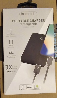 IEssentials 6000MAH PowerBank for Phone Charging Ready to Use | eBay