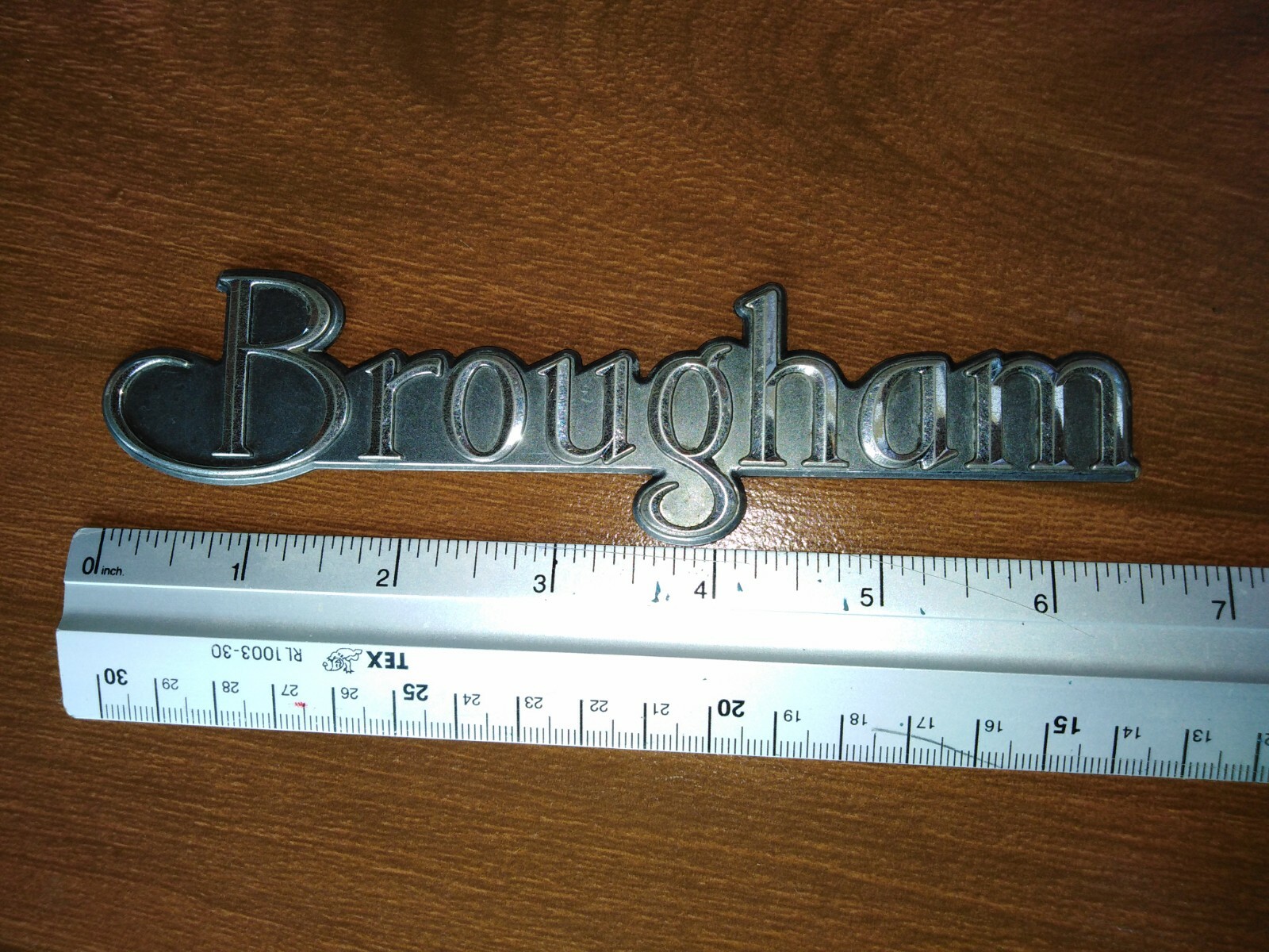 Brougham TRUNK Emblem Badge Logo Fit NISSAN CEDRIC Y31 1989 Genuine OEM ...