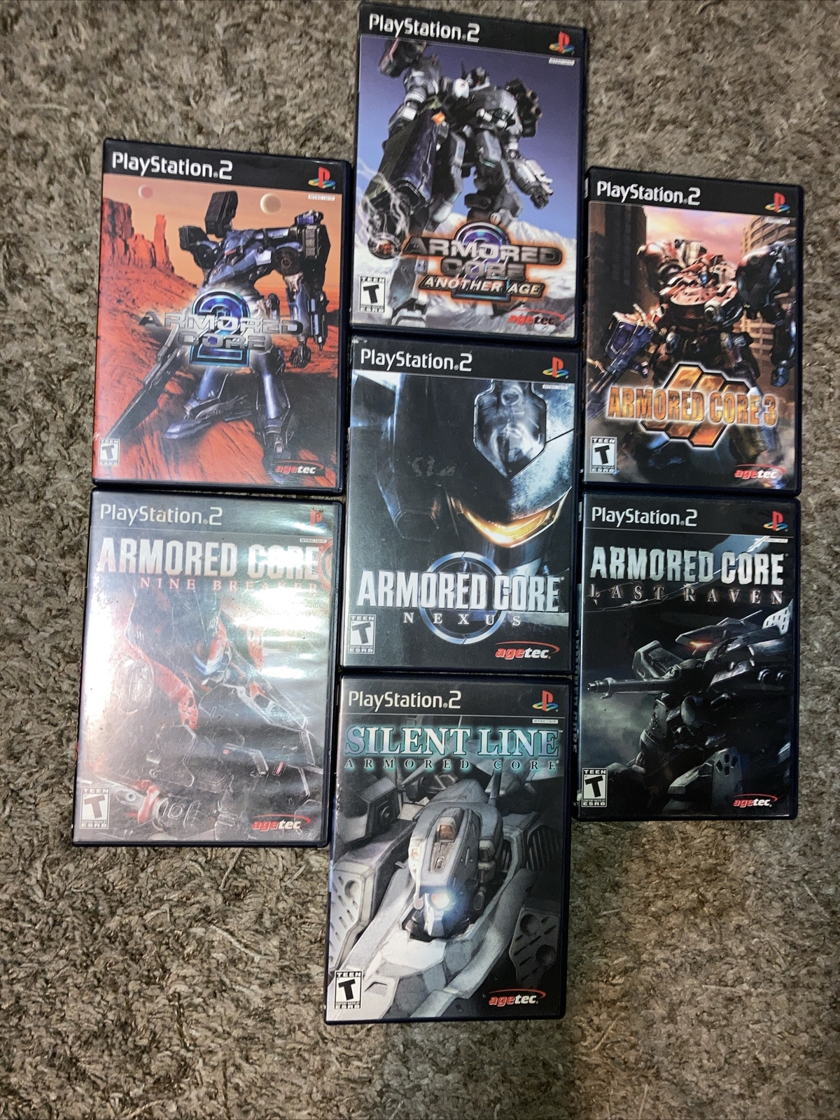 All Armored Core Games For PlayStation 2 (1-7) PS2 | eBay