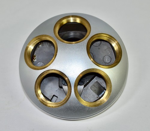 Leitz SM-Lux 020 Microscope/Parts 5 Position Objective Turret Nosepiece ...