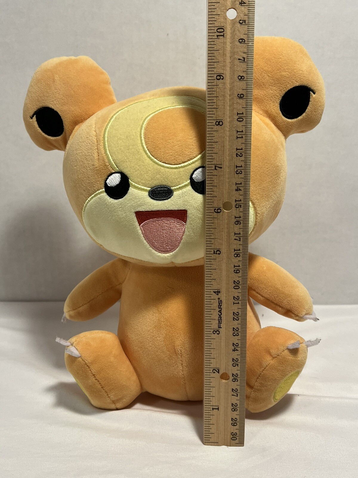 Jazwares Pokemon Teddiursa 12" Plush Toy Nintendo Animation Stuffed ...