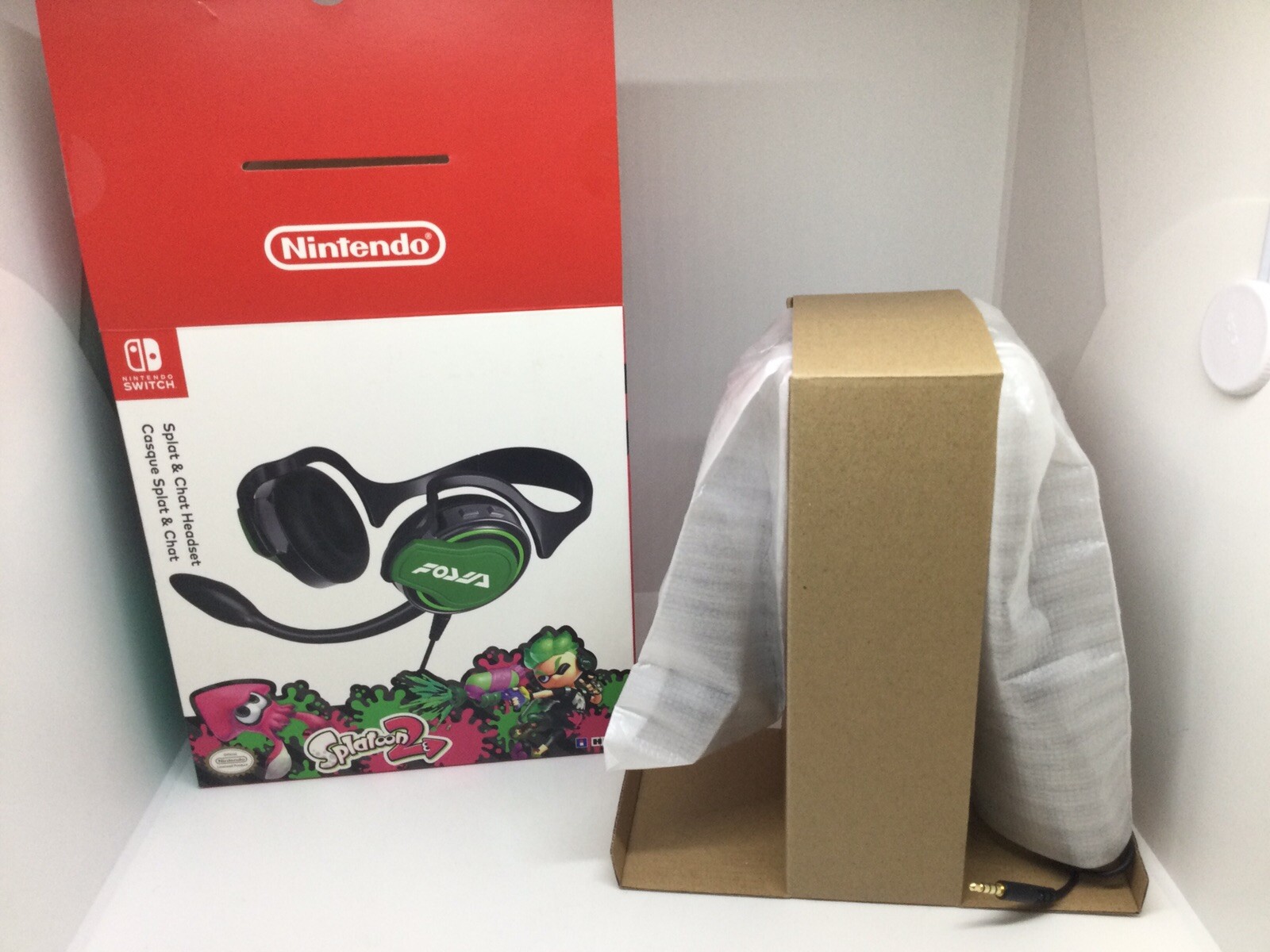 Nintendo Interrupteur Splatoon 2 Splat & Chat Headset Casque Bureau ...