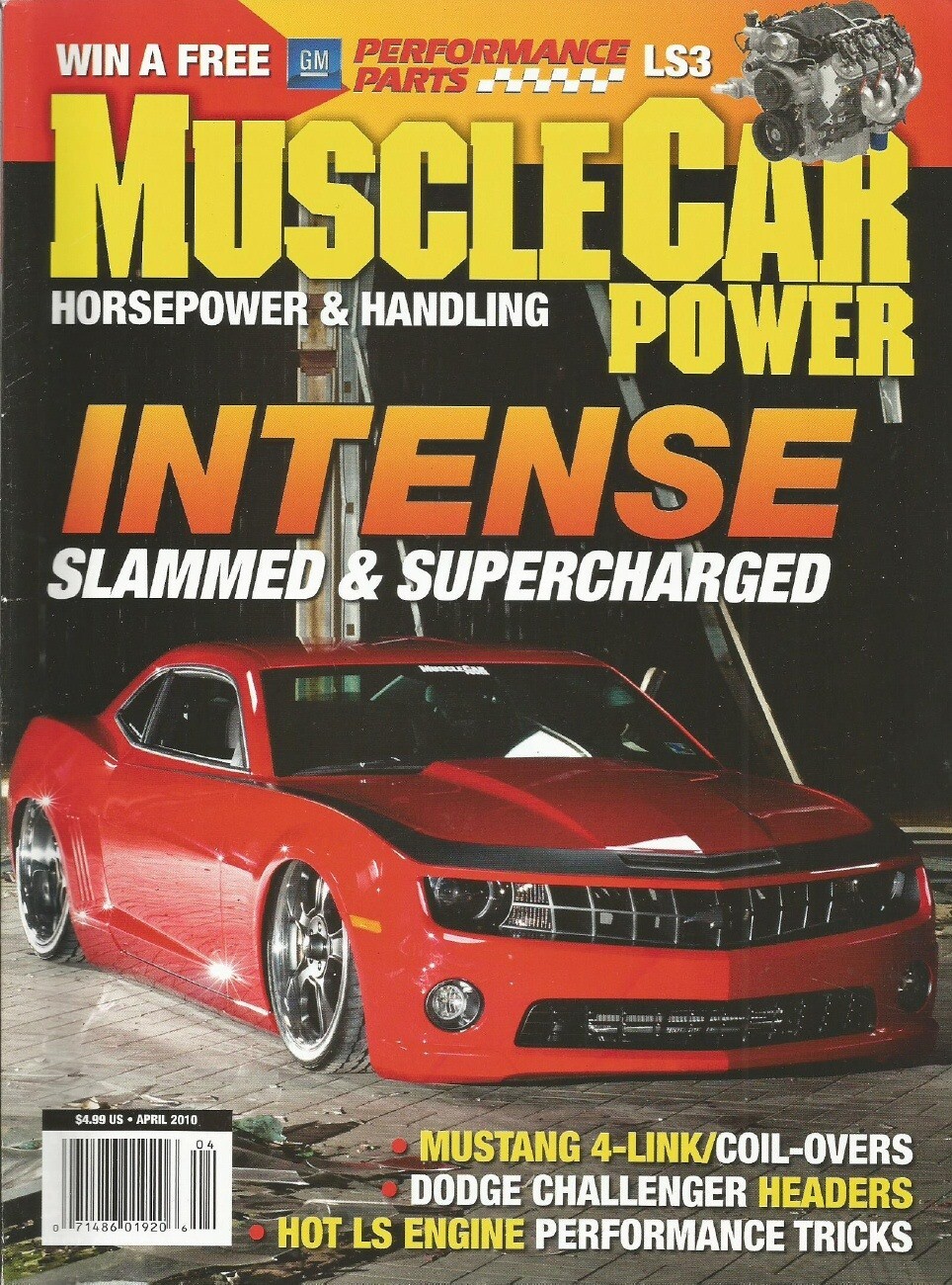 MUSCLE CAR POWER 2010 APR - WD-40 CAMARO, ELEANOR, HEMI CHALLENGER | eBay