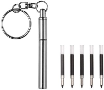 Set - 5 Refills + Telescopic Ballpoint Pen Keychain Geocaching TOP | eBay