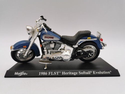 Maisto 1/18 1986 FLST Héritage Softail Evolution | eBay