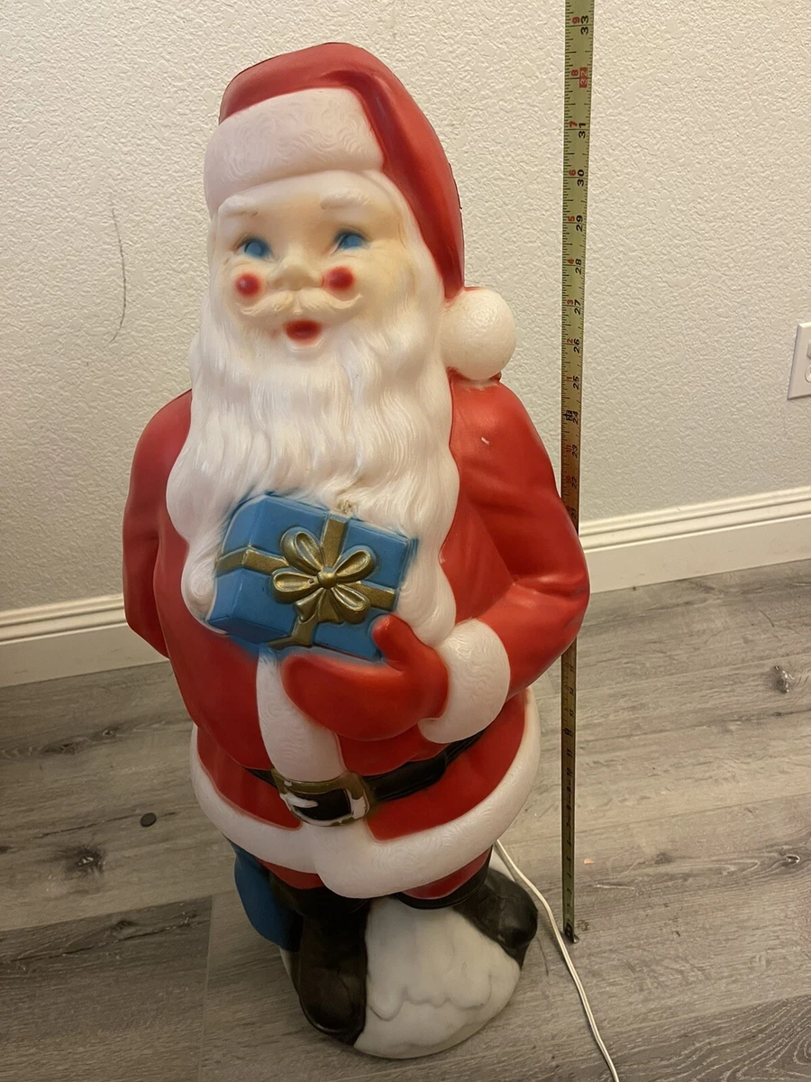 Old Santa In Blue