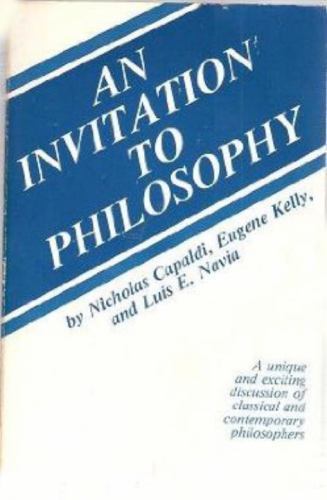 An Invitation to Philosophy by Capaldi, Nicholas 9780879751623| eBay