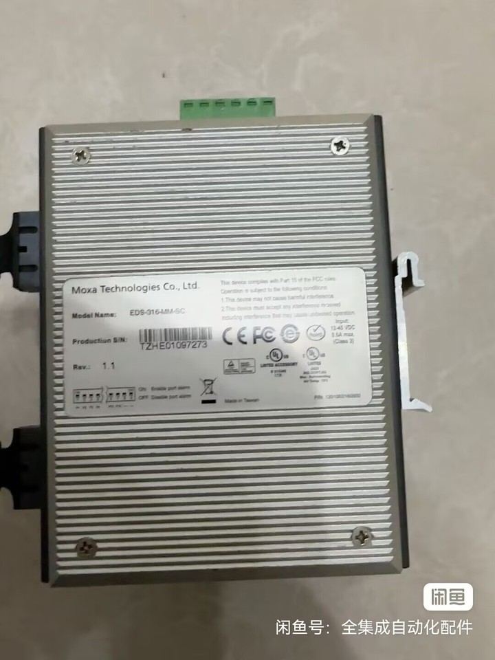 1 PC USED EDS-316-MM-SC 16 Port Switch By DHL OR FedEx #B6950 CL | eBay