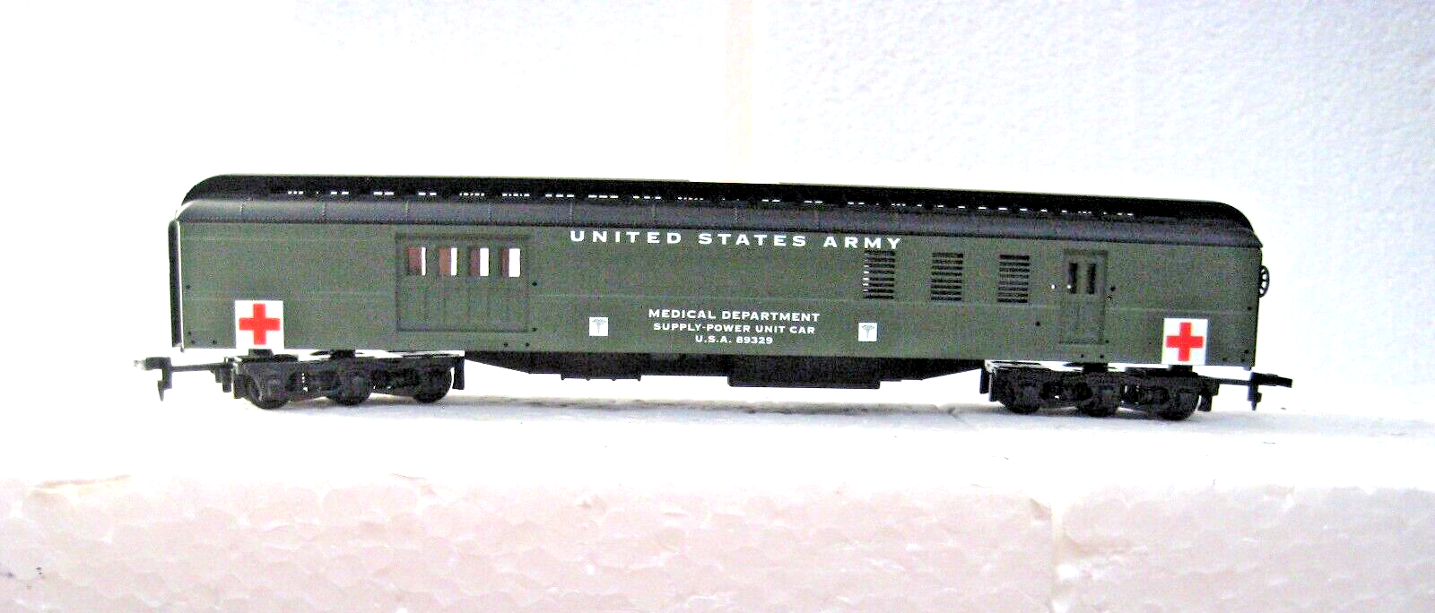 HO IHC HW WW II US ARMY HOSPITAL TRAIN SET OF 6 CARS MILITARY | eBay