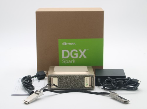 OPEN BOX NVIDIA DGX Spark *GB10 Grace Blackwell Superchip/128GB RAM/4TB ...