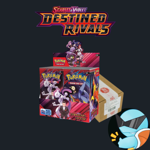 Pokemon TCG Destined Rivals Booster Box Case of 6 Factory Sealed SV10 ...